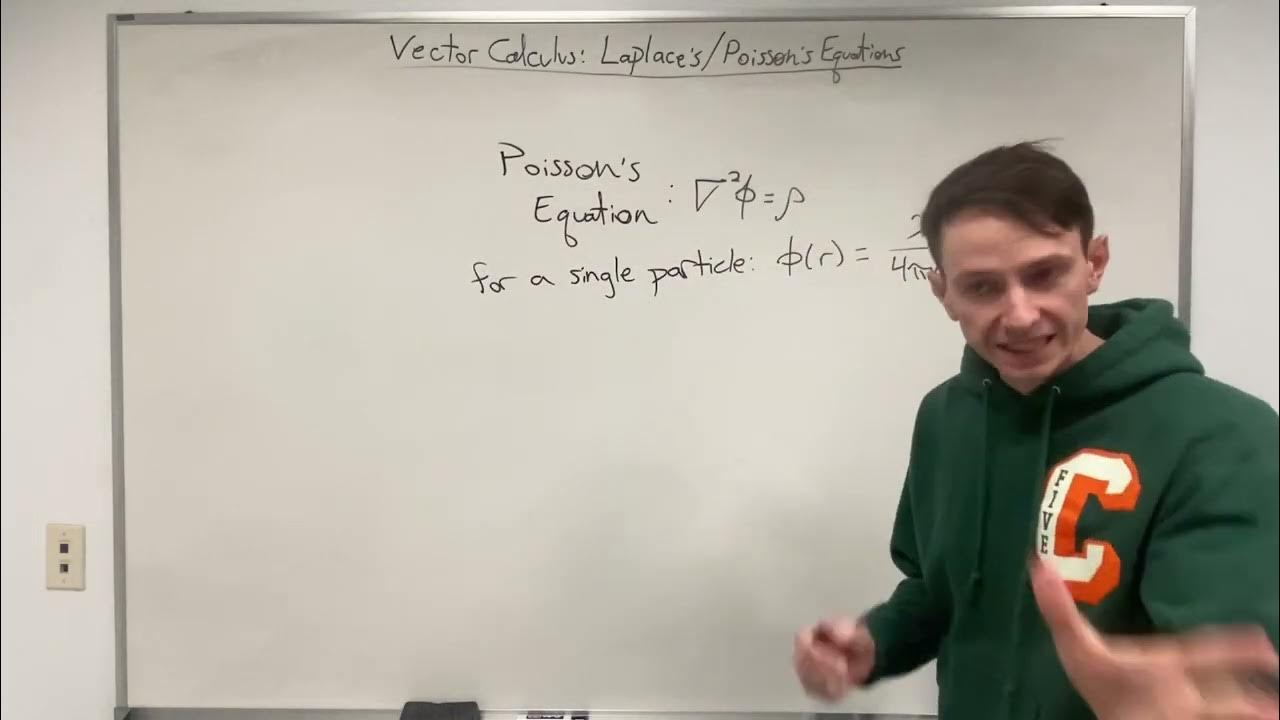 Vector Calculus: Lecture 22/29 - Integral Solutions to Poisson's Equation - YouTube