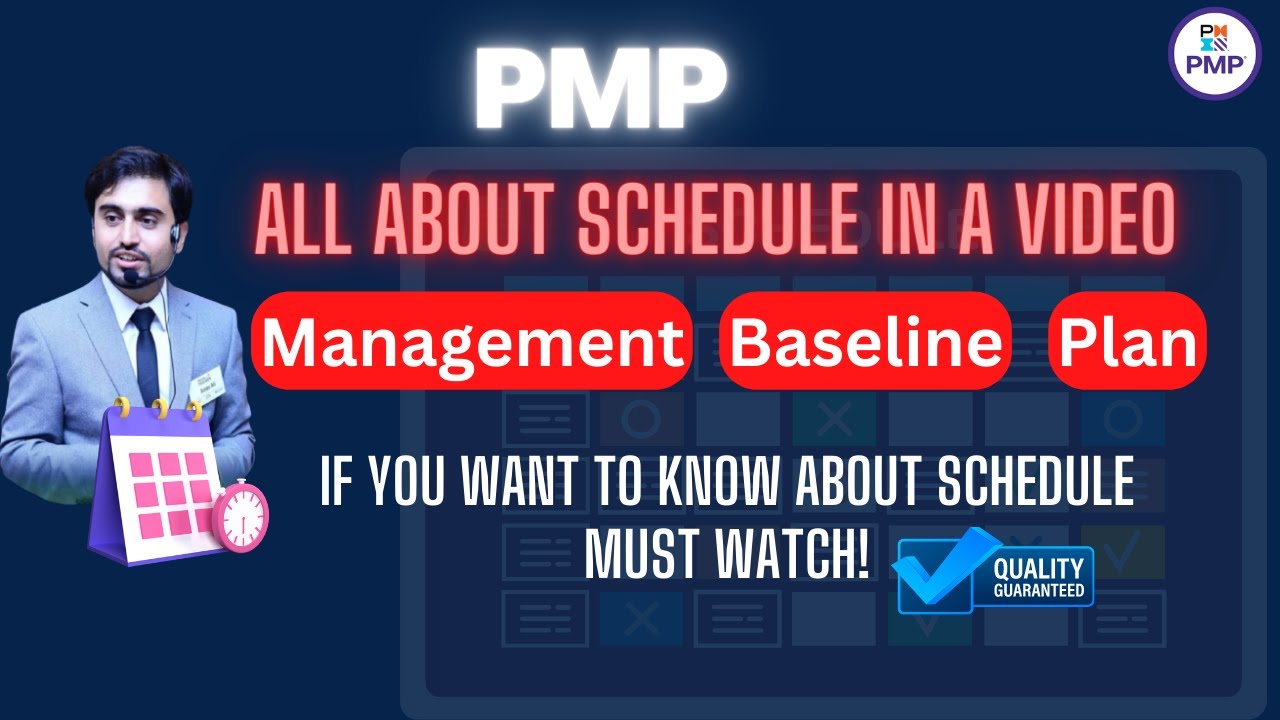 Pathway to PMP-Schedule Episode 9|All about the schedule in a video|PMP ...