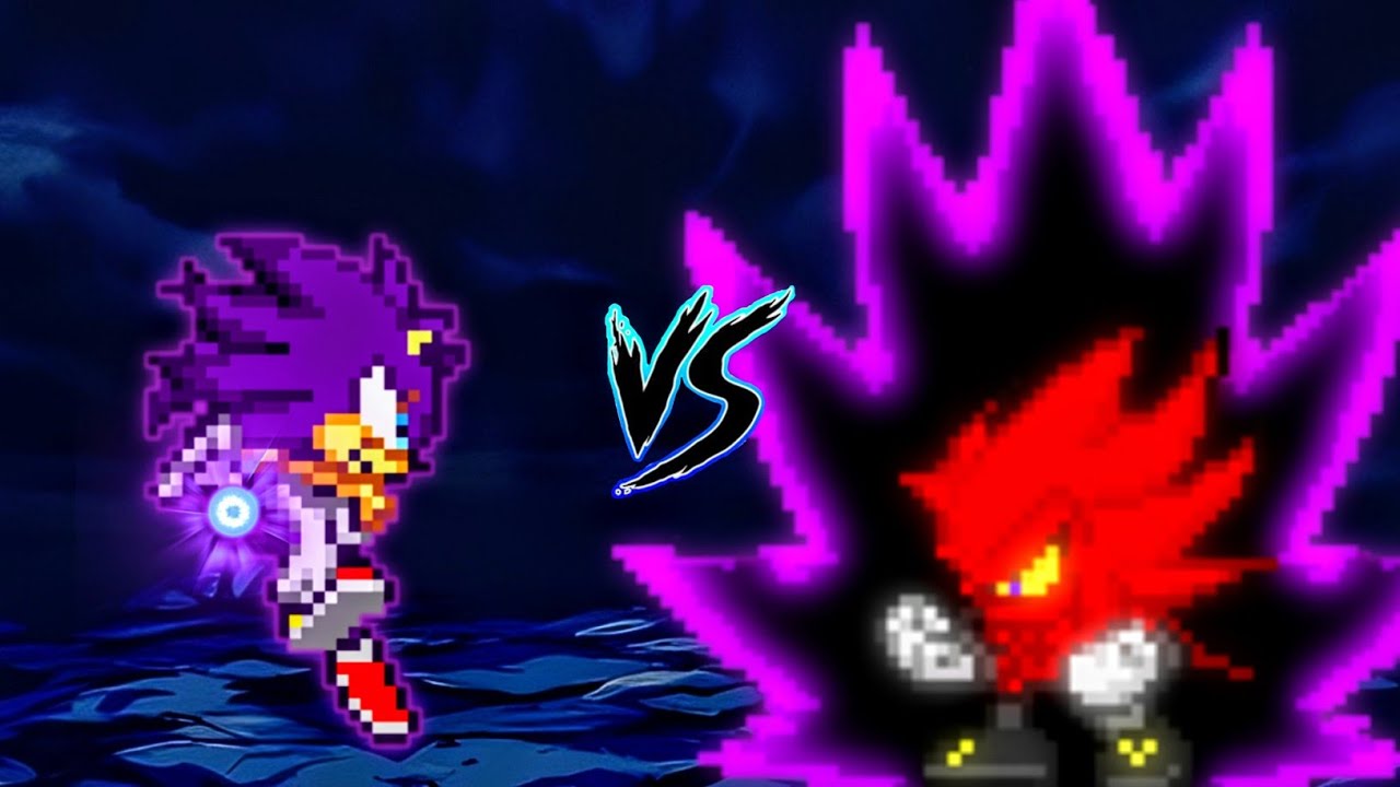 Multiverse Sonic V2 OP (all form) (New) VS Nazo OP (all form) in Mugen ...