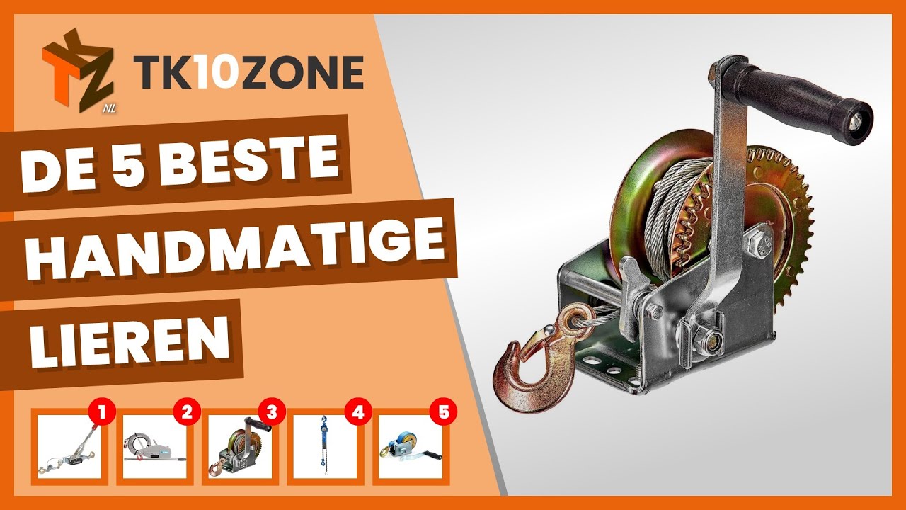 De 5 beste handmatige lieren - YouTube