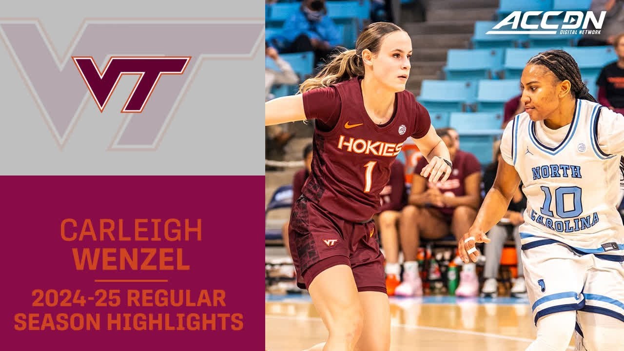 Carleigh Wenzel 2024-25 Regular Season Highlights | Virginia Tech Guard ...