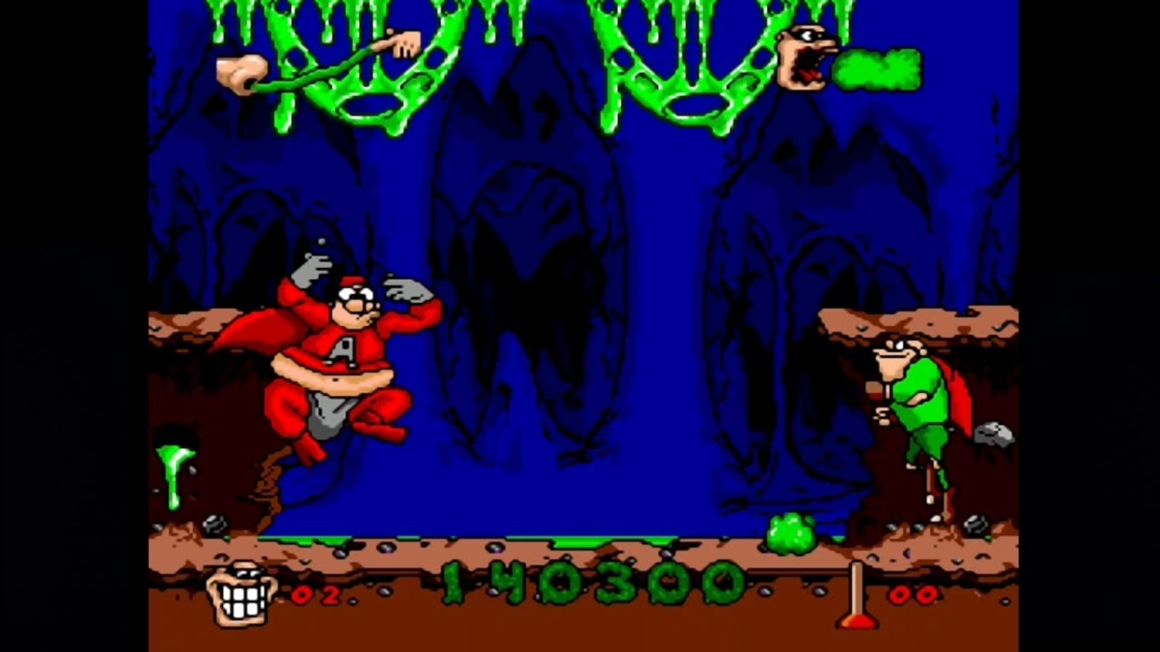 Boogerman: A Pick and Flick Adventure (SNES) gameplay #04 - YouTube