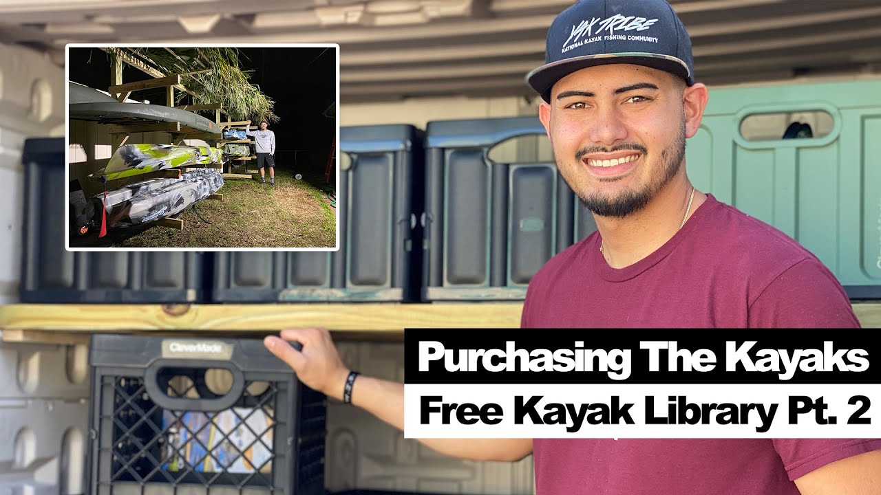 Free Kayak Library Pt. 2 | Purchasing The Kayaks | Link Below - YouTube