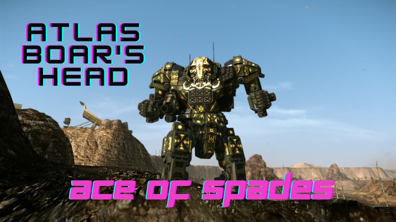 Atlas Boar's Head- Creeping Death AND Ace of Spades! MWO - YouTube