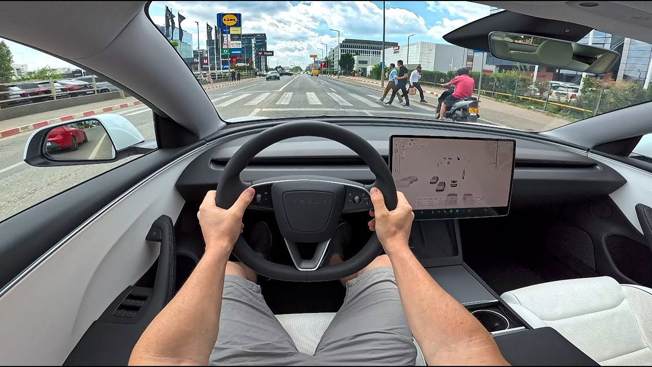 New Tesla Model 3 Performance 2024 Test Drive - YouTube