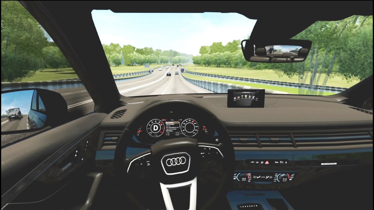 City Car Driving - Audi Q7 2016 | Fast Driving - YouTube