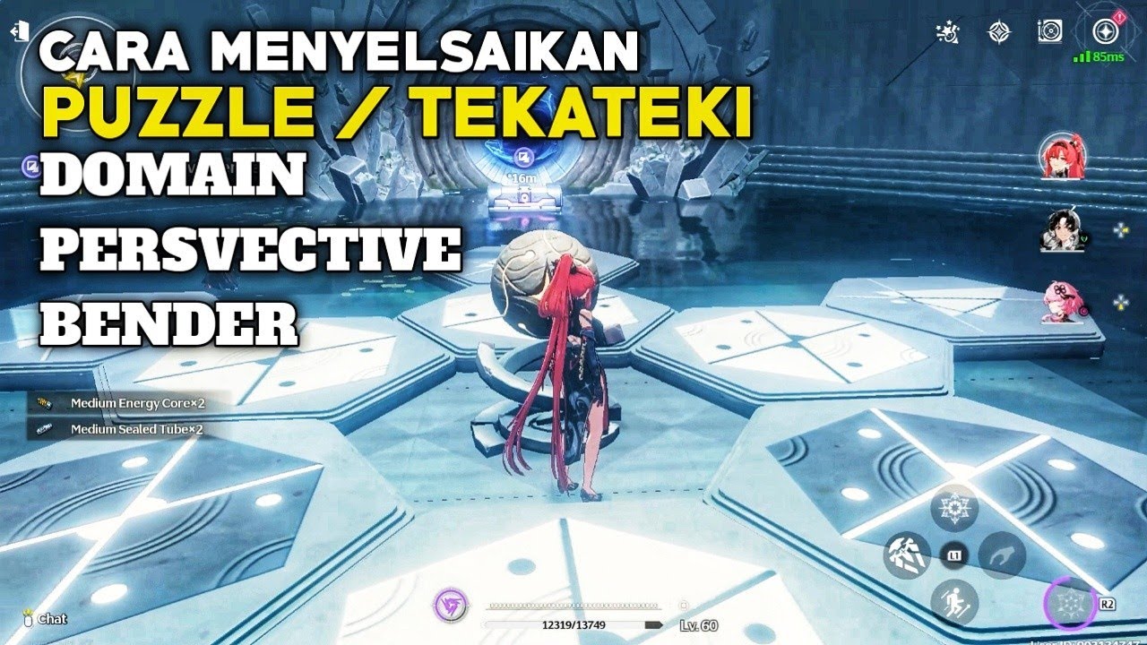 cara menyelsaikan tekateki yang ada di domain perspective bender ...