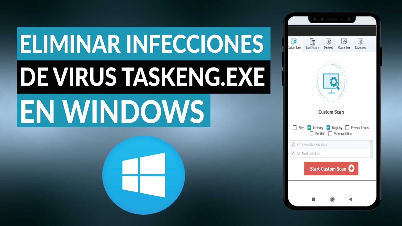 Cómo eliminar y solucionar infecciones de virus TASKENG.EXE en Windows ...