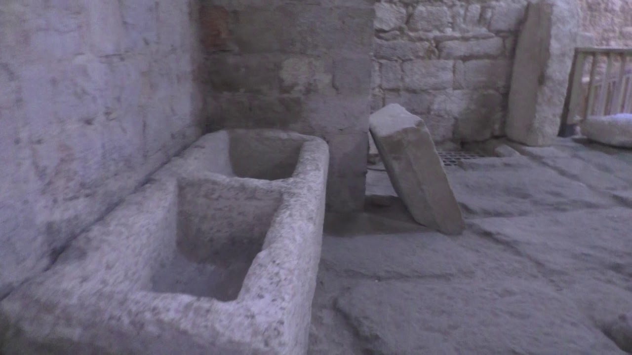 Sisters of Nazareth Convent excavations of alleged Jesus' house. - YouTube