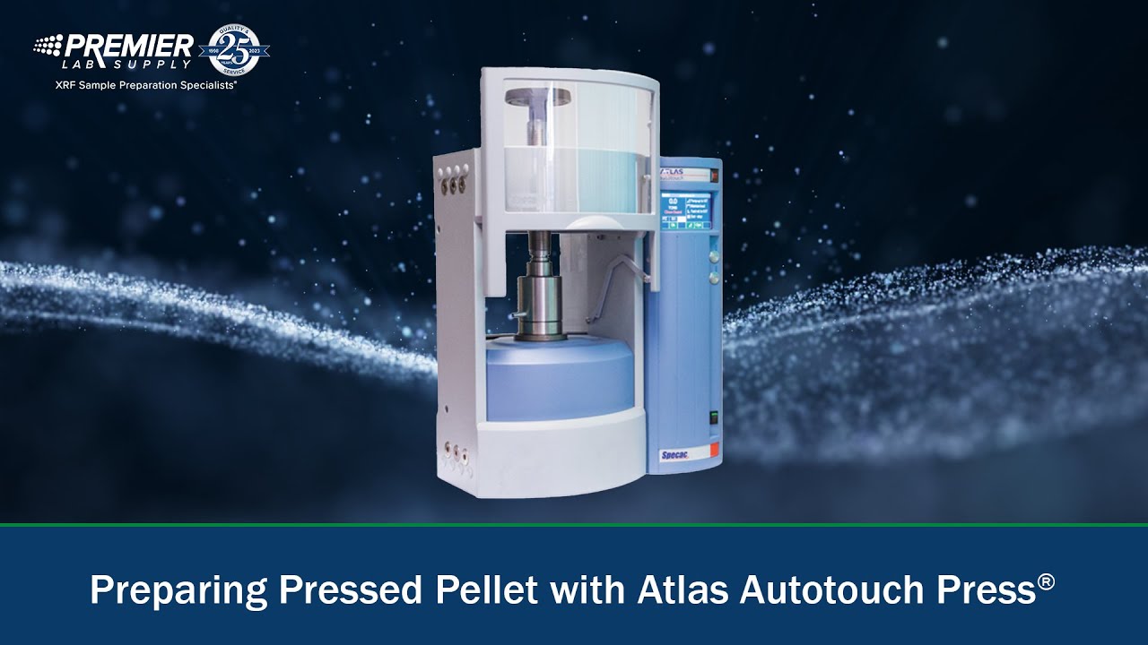 Preparing Pressed Pellet with Atlas Autotouch® Automatic Hydraulic ...