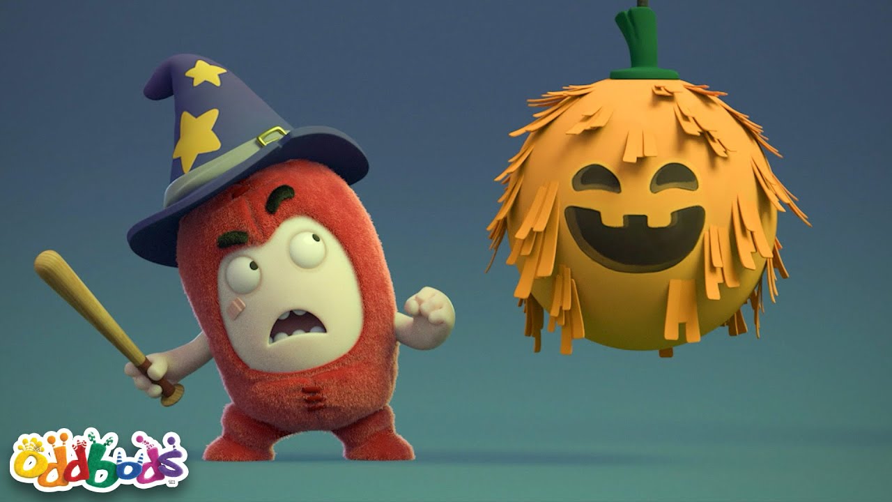 Jogo de Pinata Halloween do Fuse! | Oddbods Brasil | Desenhos Animados ...