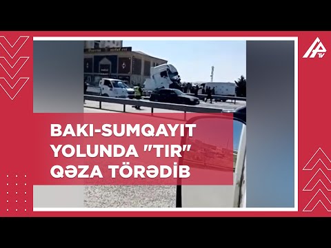 Bakı-Sumqayıt yolunda \