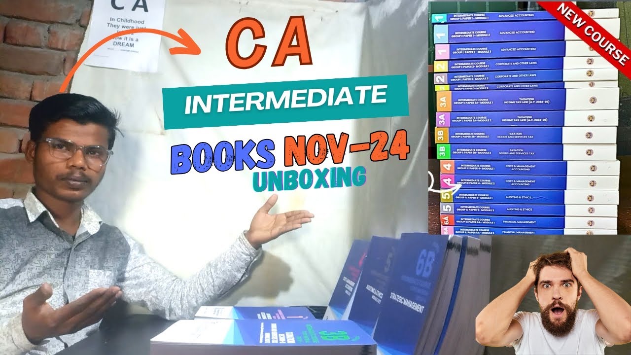 CA Intermediate New Syllabus 🤯 | CA Intermediate Exam | #ca # ...