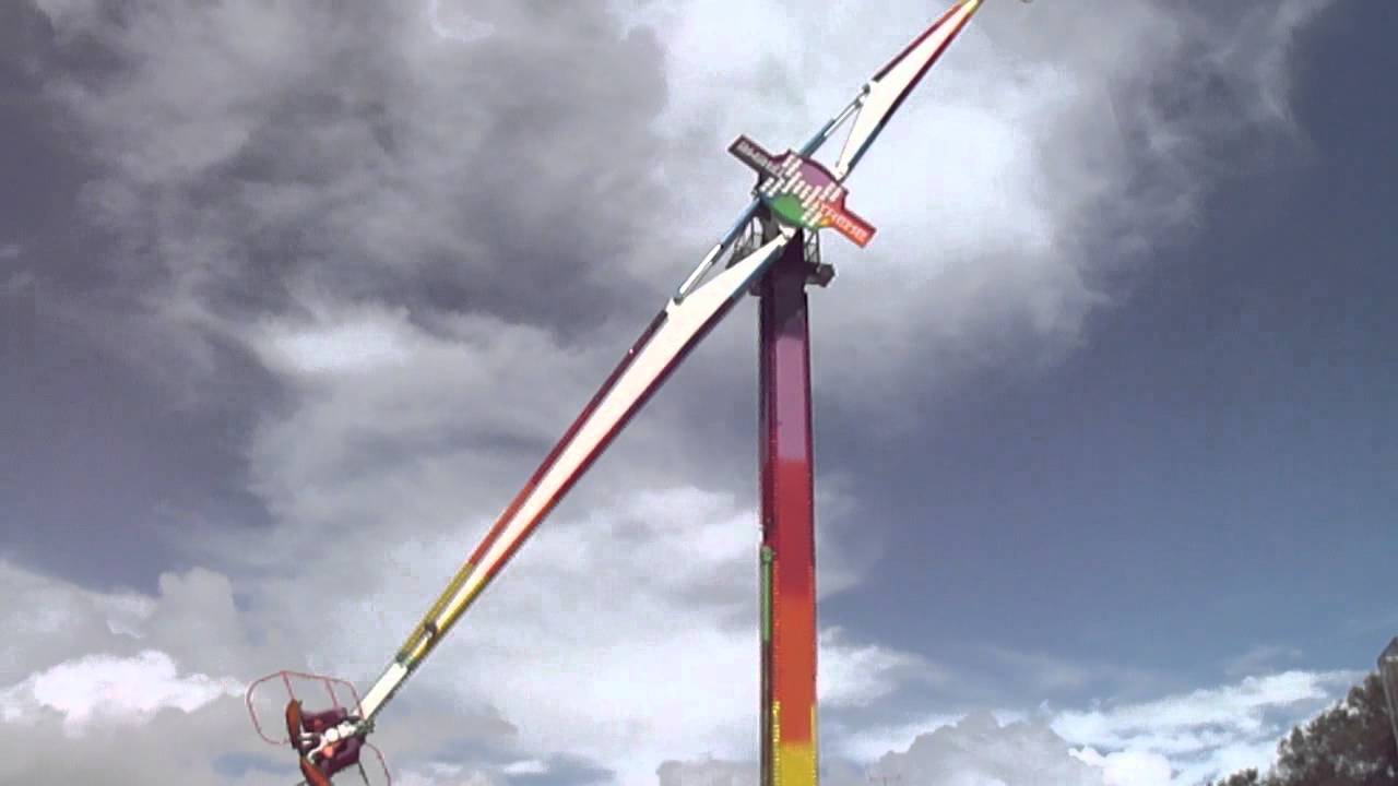 XTreme Booster ride at Brean Theme Park - YouTube