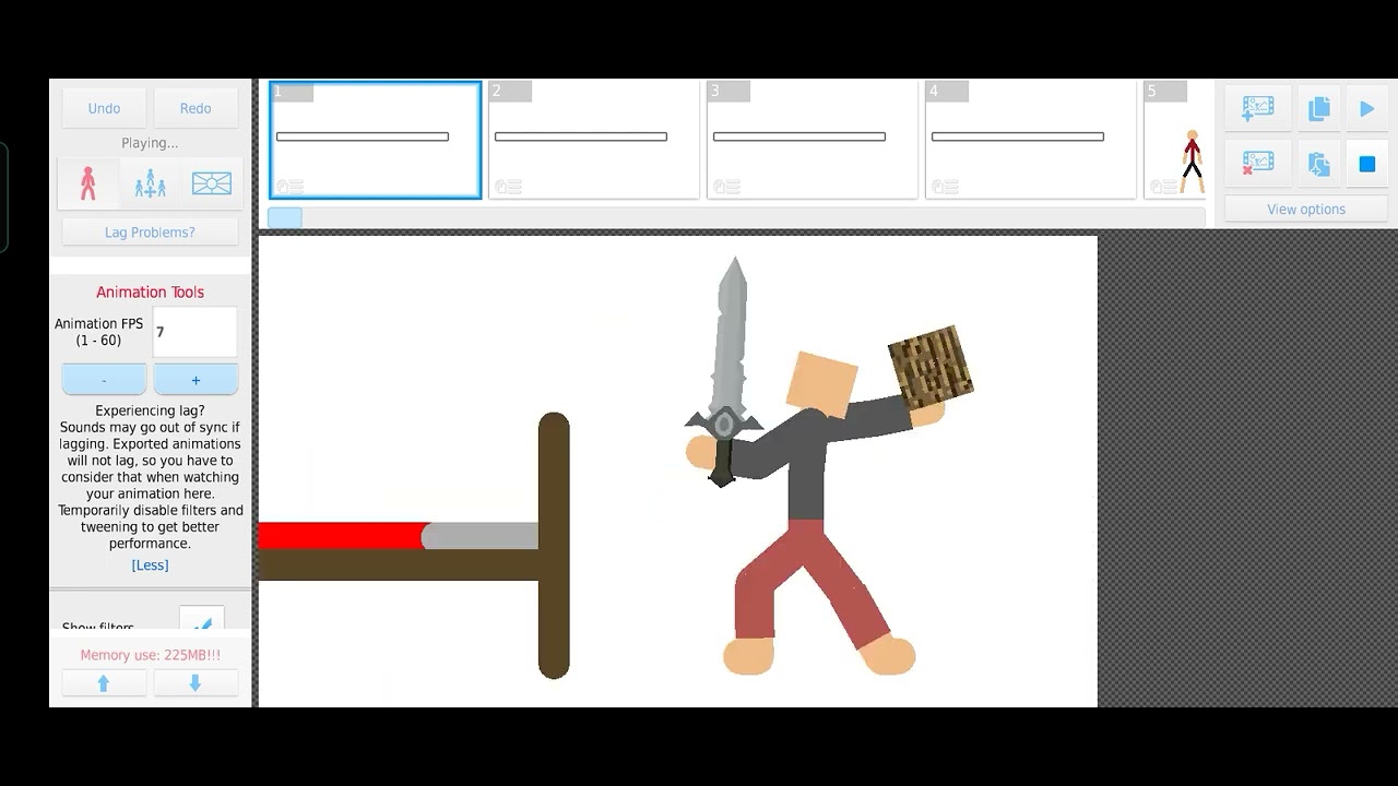 bedwars sticknode animation - YouTube