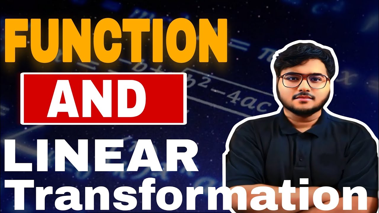 Functions, Vectors & Linear Transformations 🔥 | Math Behind Machine ...