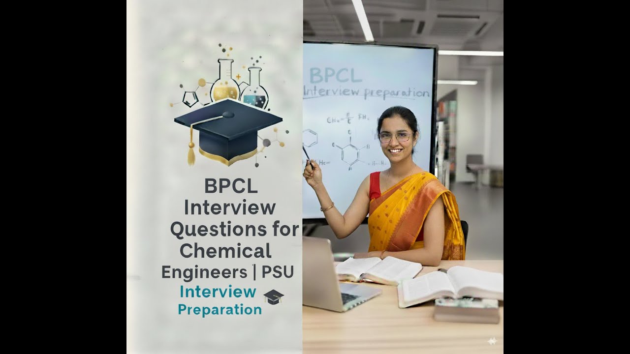 BPCL Interview Questions for Chemical Engineers | PSU Interview ...