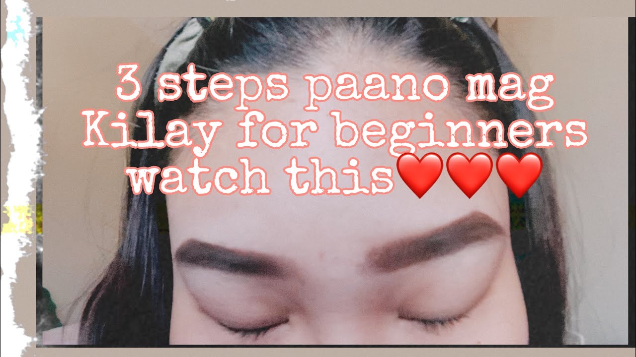3 easy step MAG KILAY!💖/ For Beginner po ito🦋 - YouTube
