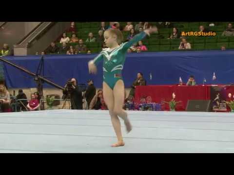 Vorobyova Aleksandra (Воробьева Александра) (BLR) FX 2017 Stella Zakharova Cup - AA Women's Junior