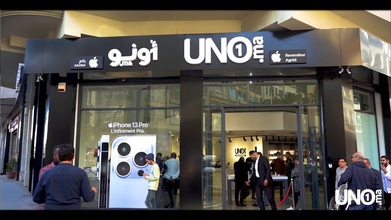 UNO.ma Bd Ghandi - Revendeur Agrée Apple à Casablanca - YouTube