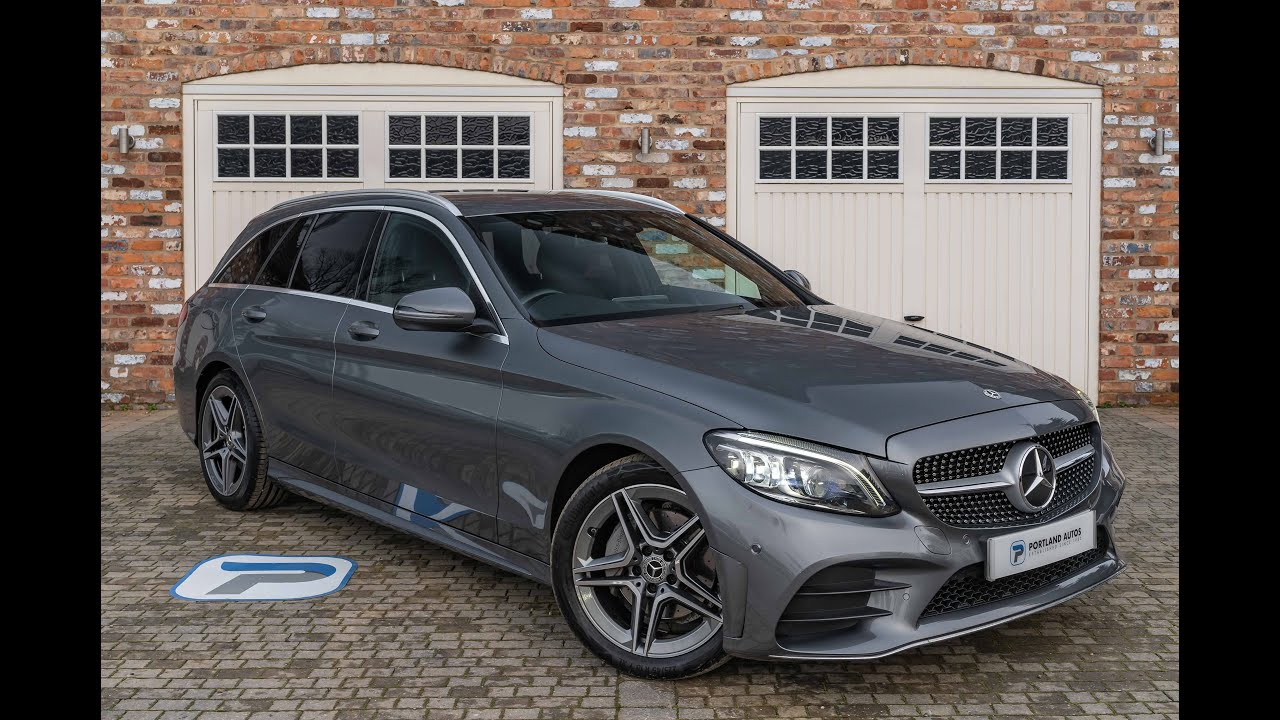 2019 MERCEDES BENZ C200 AMG LINE PREMIUM ESTATE IN SELENITE GREY ...