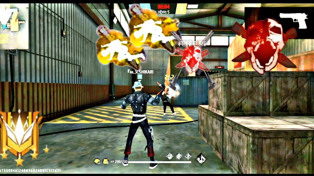 head shot free fire game mein 1vs2 gaming 🖥️ #pesi #player #freefire # ...