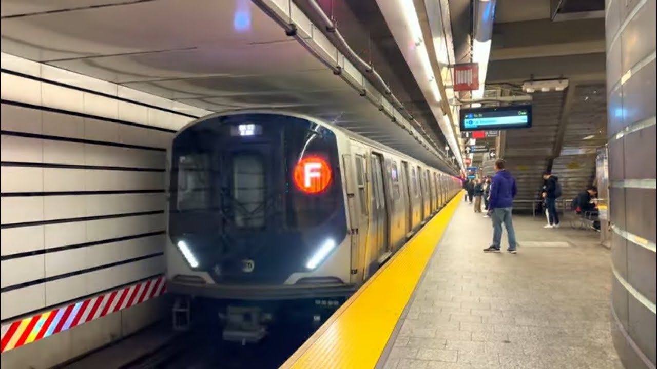 R211 (F) train announcements | To 96 St-2nd Av - YouTube