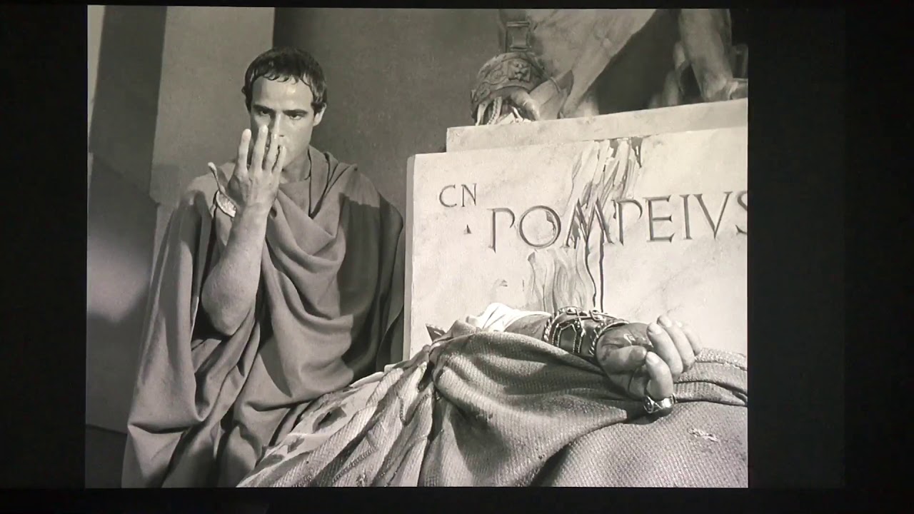 “Let slip the dogs of war” Marlon Brando as Marc Antony - YouTube