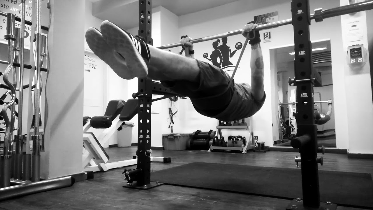 FRONT & BACK LEVER ( loop band ) - YouTube