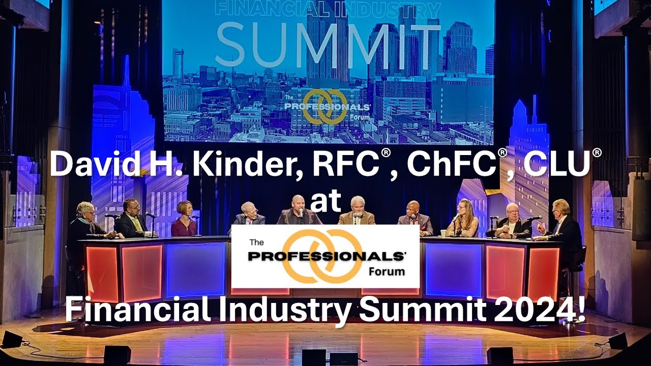 The Professionals' Forum 2024: David Kinder's Platform Speech: 5 Key ...
