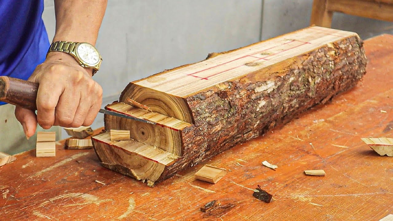 Monolithic Woodworking Project With New And Unique // Design Dining ...