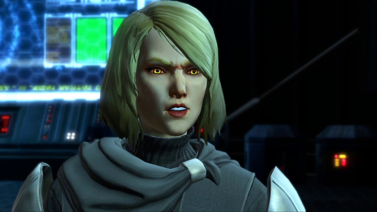 SWTOR | Onslaught - Major Anri reacts to Darth Shaar's death - YouTube