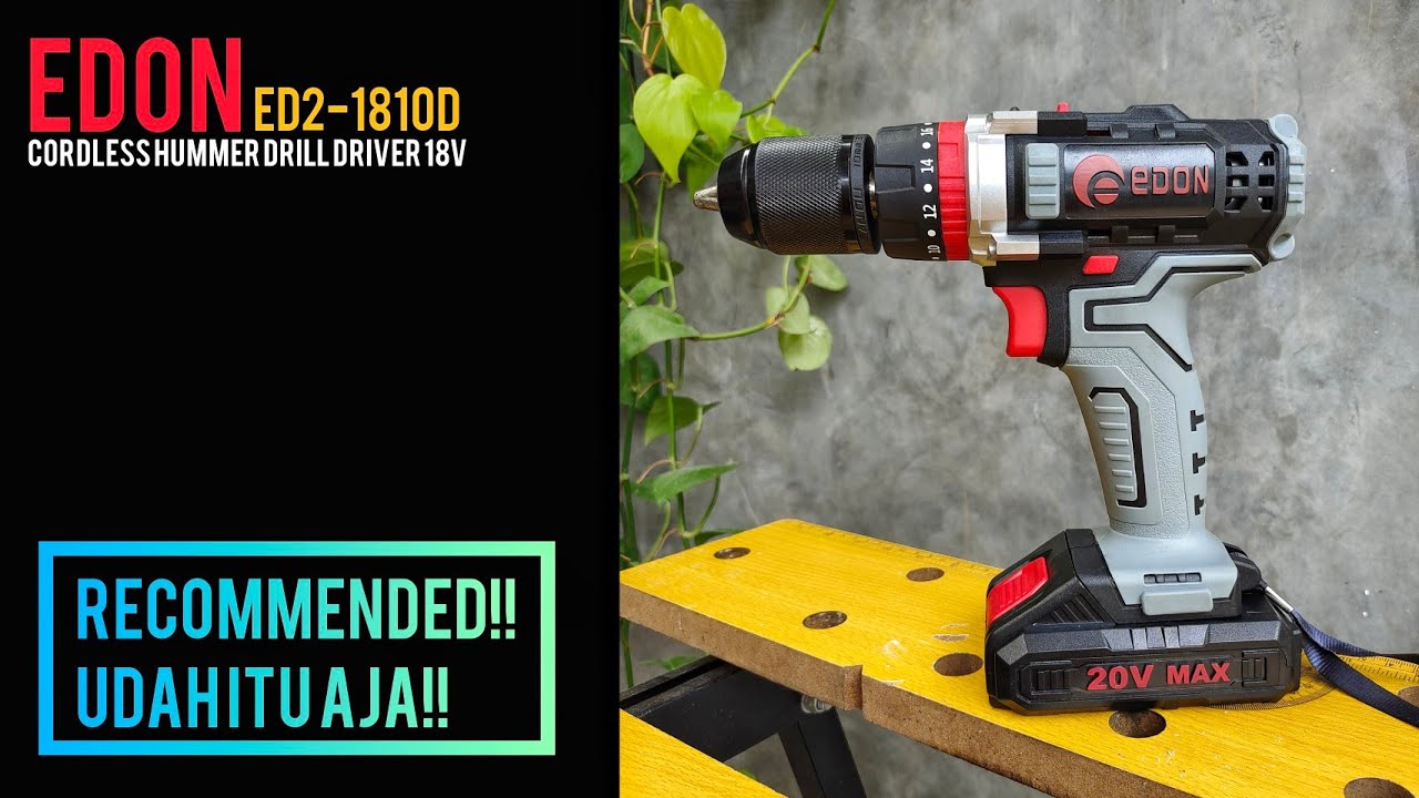 recommended!!! || bor Edon ED2-1810D dibawah 700rb bisa segala dan ...