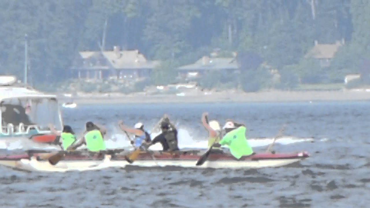 Bellingham Bay Outrigger Paddlers Mixed crews start of 2013 Da Grind ...