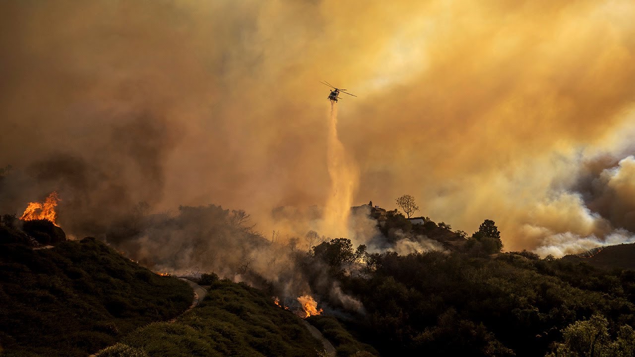 FULL FIRE COVERAGE: Brush fires erupt as powerful windstorm slams SoCal ...