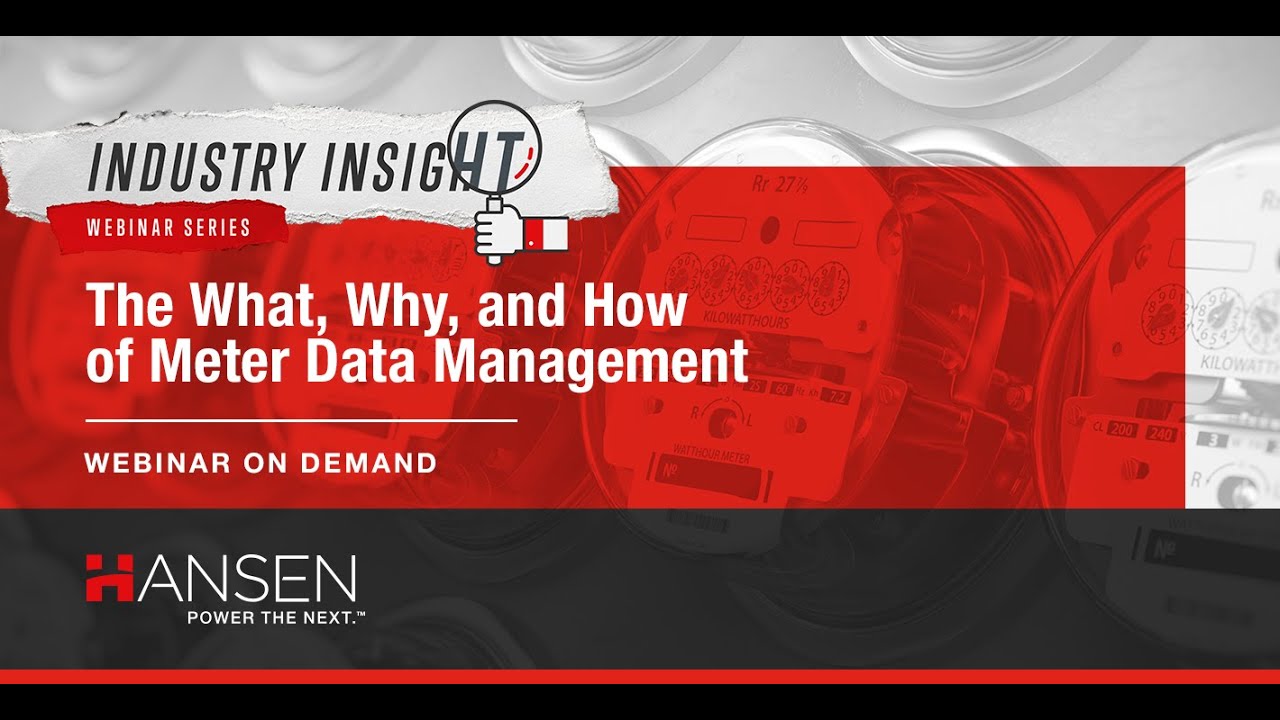 Preview the Webinar: Energy Insight - What Why and How of Meter Data ...