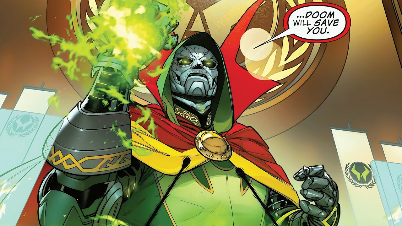 Doctor Doom Becomes Sorcerer Supreme - YouTube