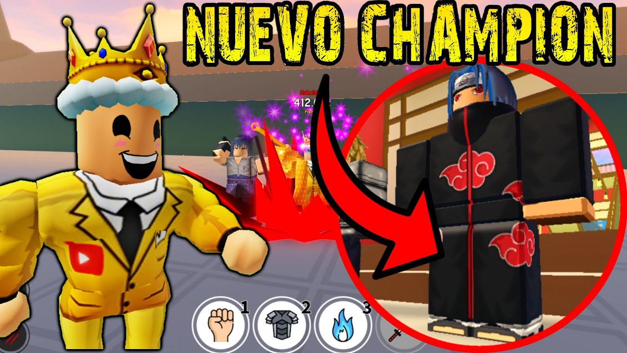 ACTUALIZACION ANIME FIGHTING SIMULATOR UPDATE ROBLOX *NUEVO CHAMPION ...