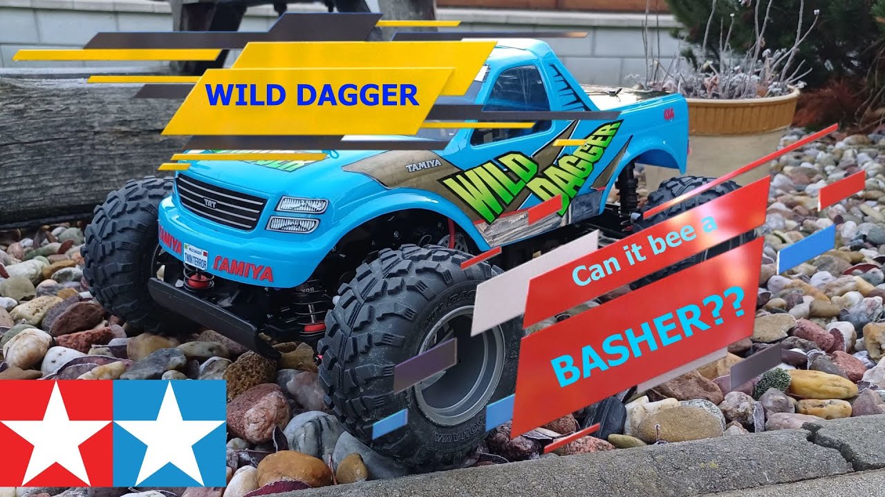 Tamiya Wild Dagger Basher build - YouTube