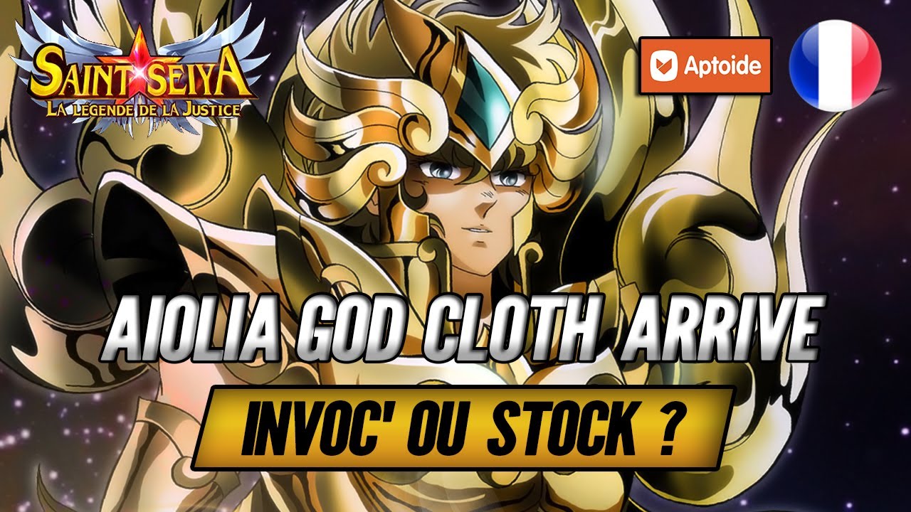 Aiolia Armure Divine Arrive : Invoc' ou Stock ? : Saint Seiya Legend of ...