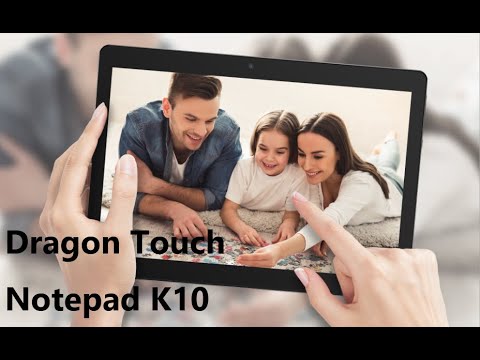 Dragon Touch Notepad K10 Tablet, 10 inch Android 9.0 Tablet, 2GB RAM ...