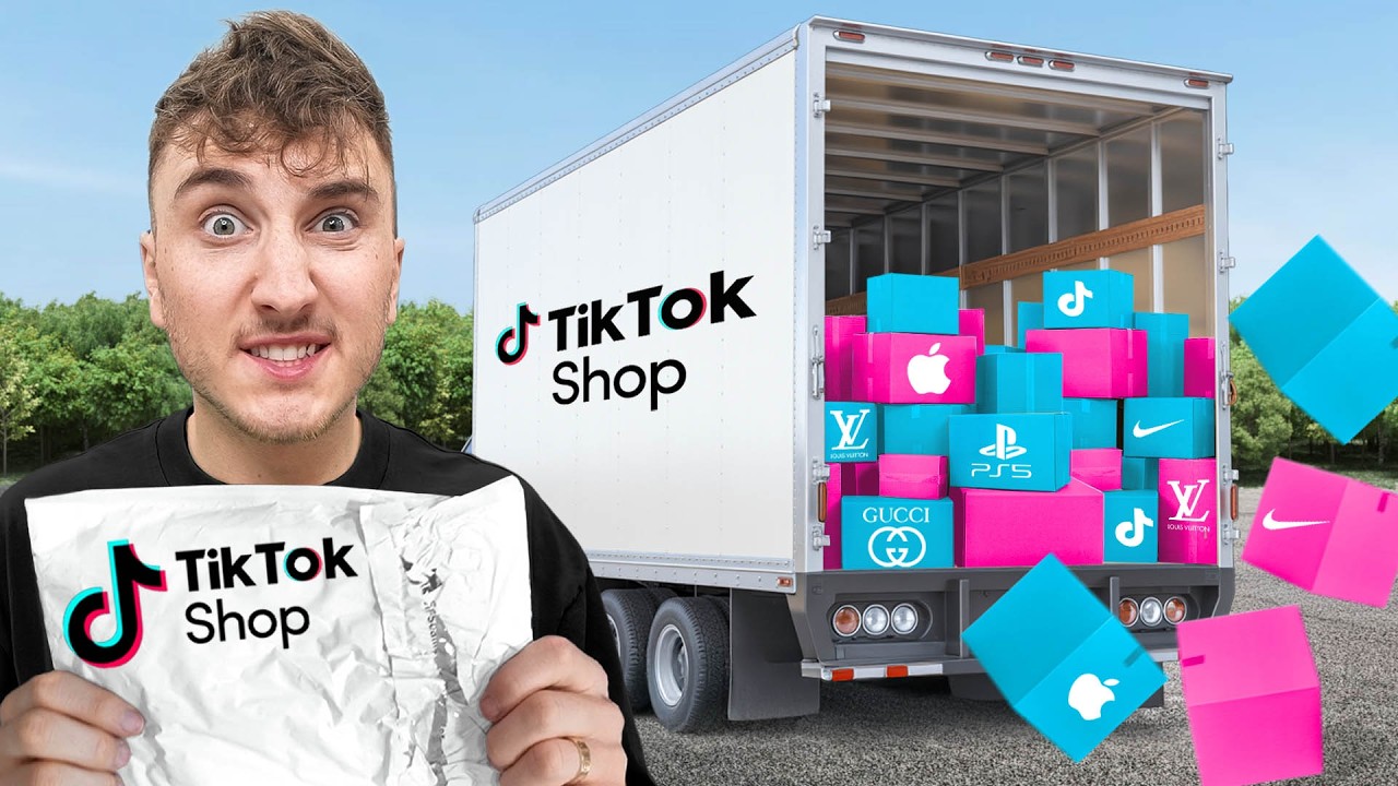 I Bought 100 VIRAL Mystery Boxes On TikTok Shop - YouTube