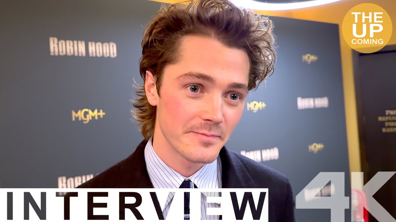 Henry Rowley interview on Robin hood red carpet - YouTube