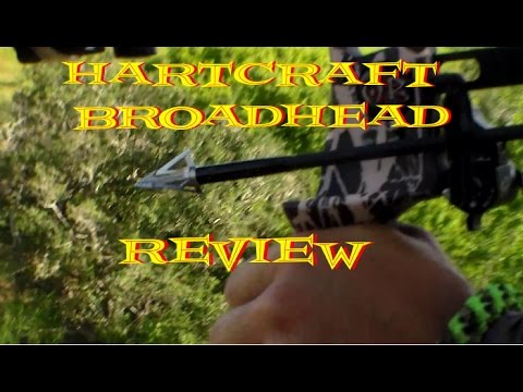 Hartcraft Broadhead Review - YouTube