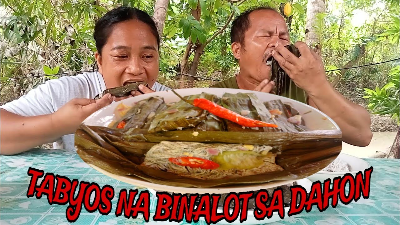 TABYOS NA BINALOT SA DAHON #lutongbahayrecipe #lutongpinoyrecipe # ...