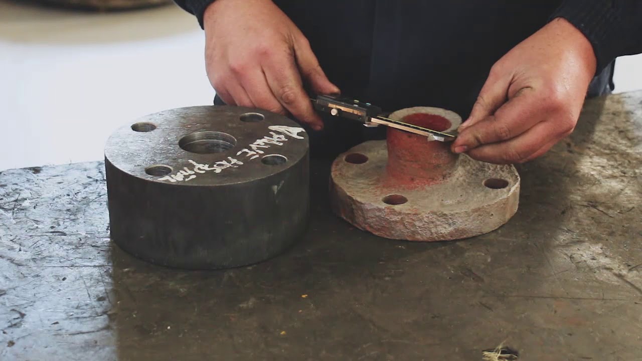 Machining spindle nut and Gland follower - YouTube