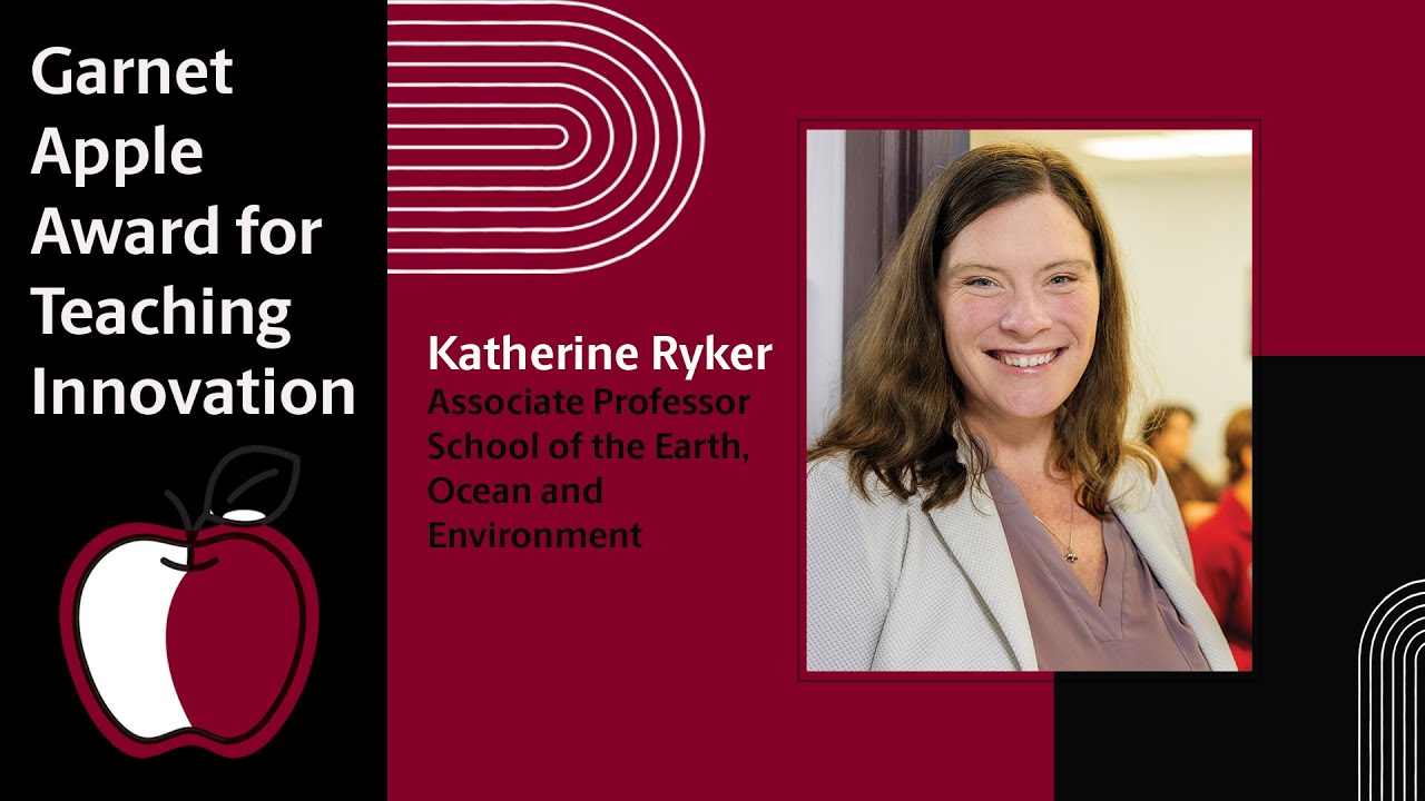 Katherine Ryker Winner of 2024 Garnet Apple Award for Teaching ...