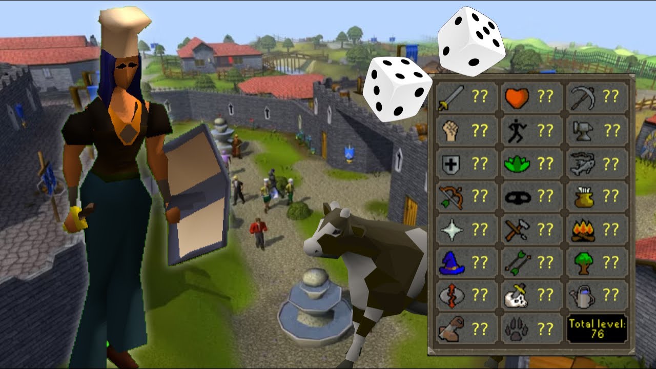 OSRS but the dice decides my future (#1) - YouTube