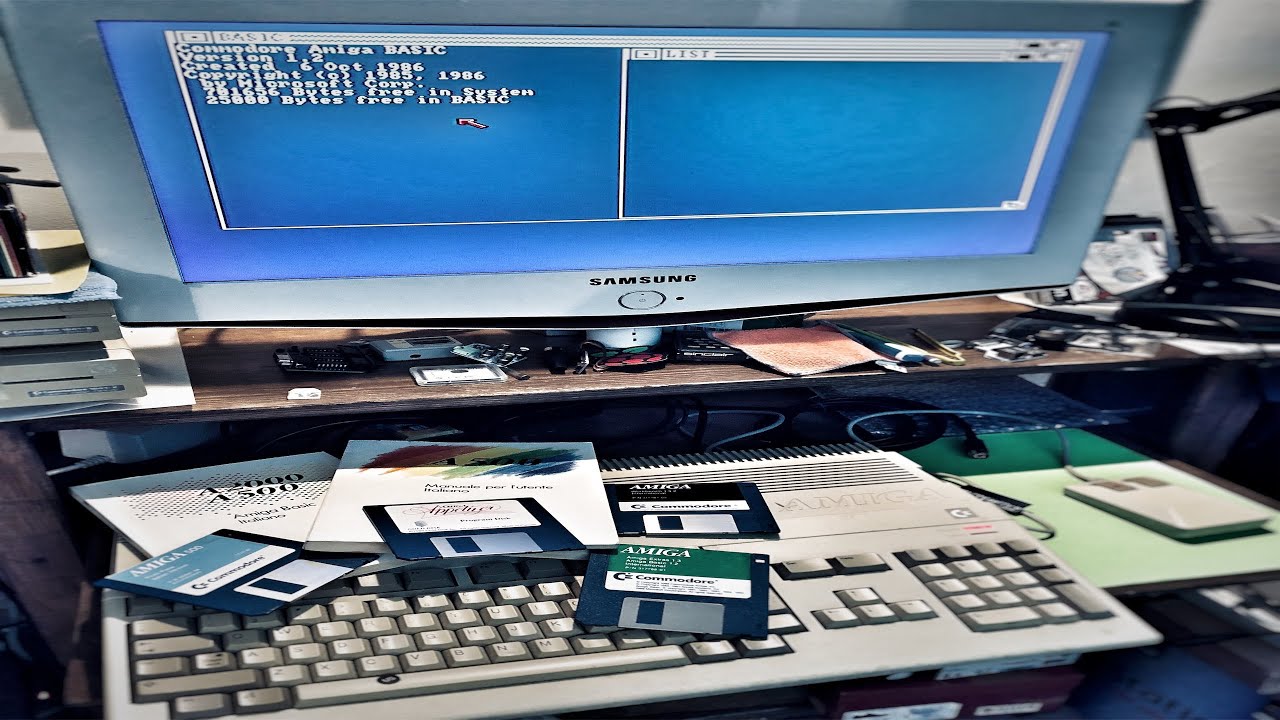 Amiga Basic - YouTube