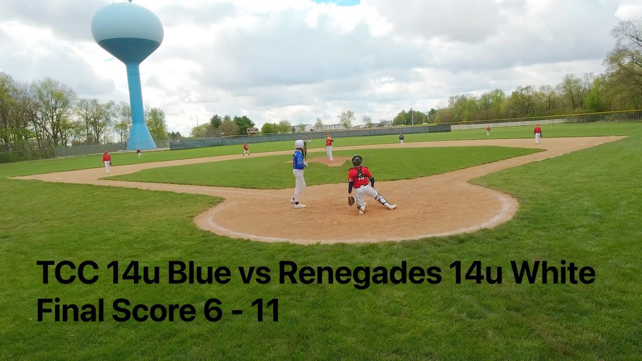 TCC 14u Blue vs Renegades 14u White - YouTube